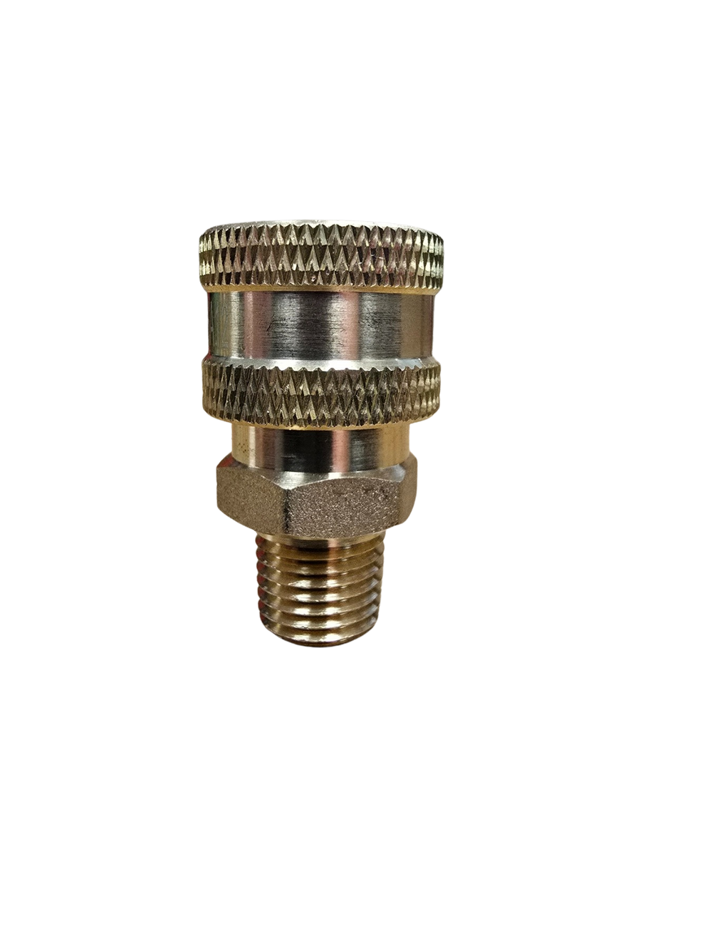 E-Series Straight Through Male Threaded Coupler (Brass) – G&H Distributing